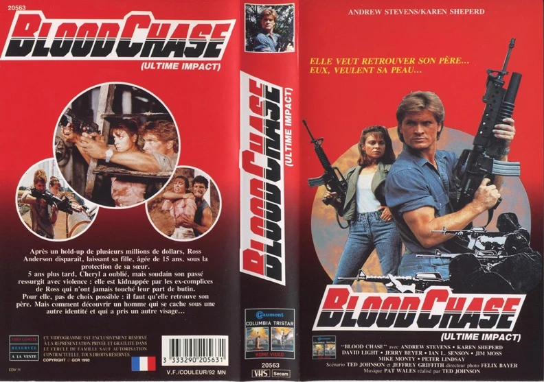 GCTHV (France) - Blood Chase (1993) (Vente) | Wiki VHS | Fandom