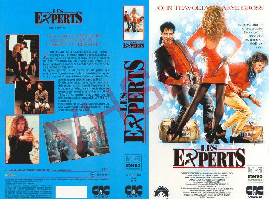 CIC Video (France) - Les Experts (1990) (Location) | Wiki VHS | Fandom