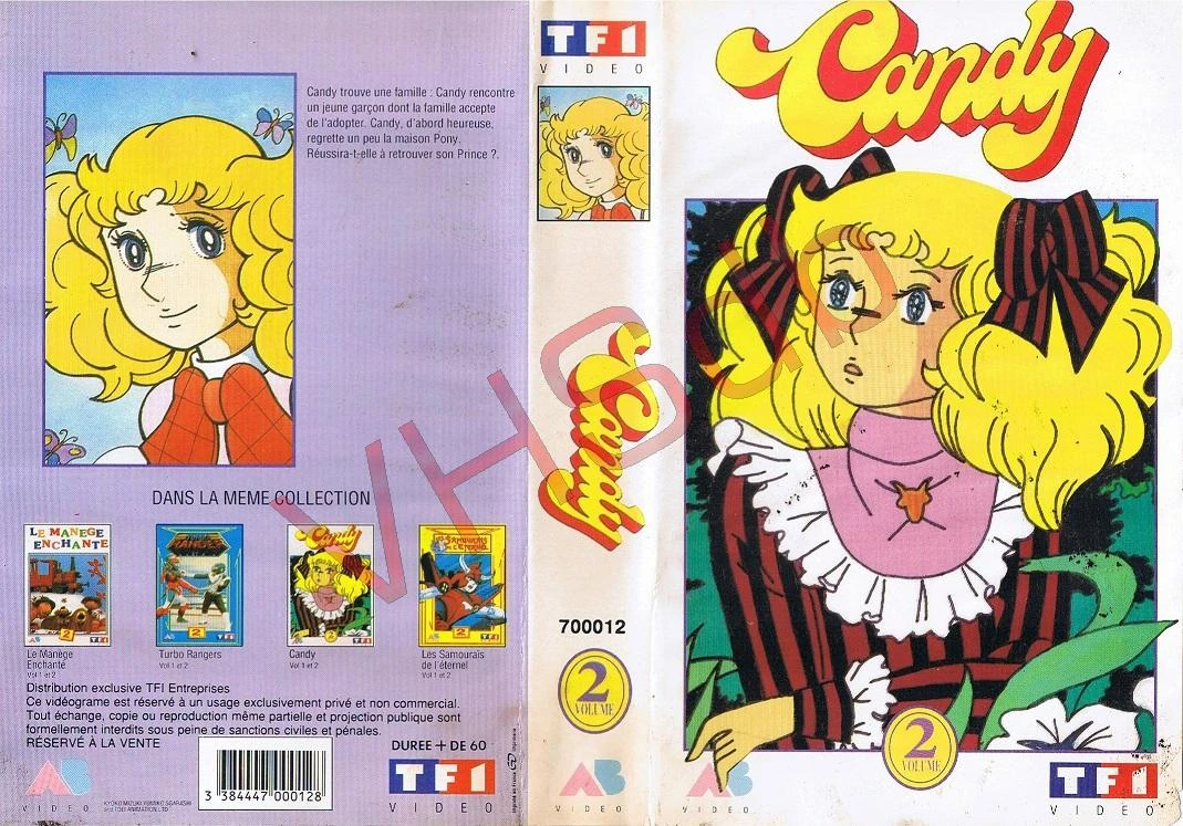 AB Vidéo (France) - Candy vol 2 (1991) (Vente) | Wiki VHS | Fandom