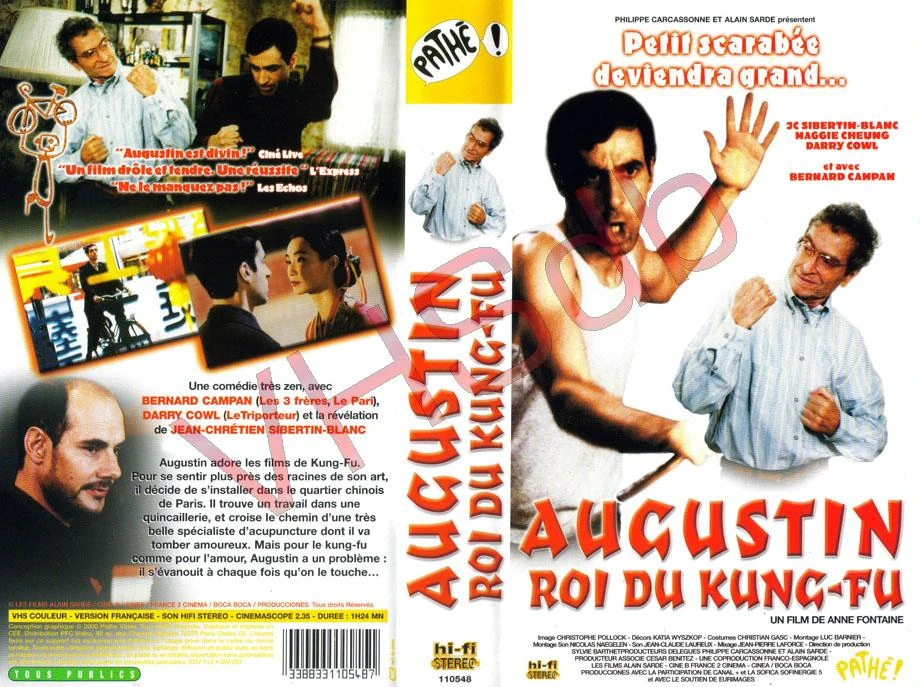 Pathé Vidéo (France) - Augustin roi du Kung-fu (2000) (Location) | Wiki ...