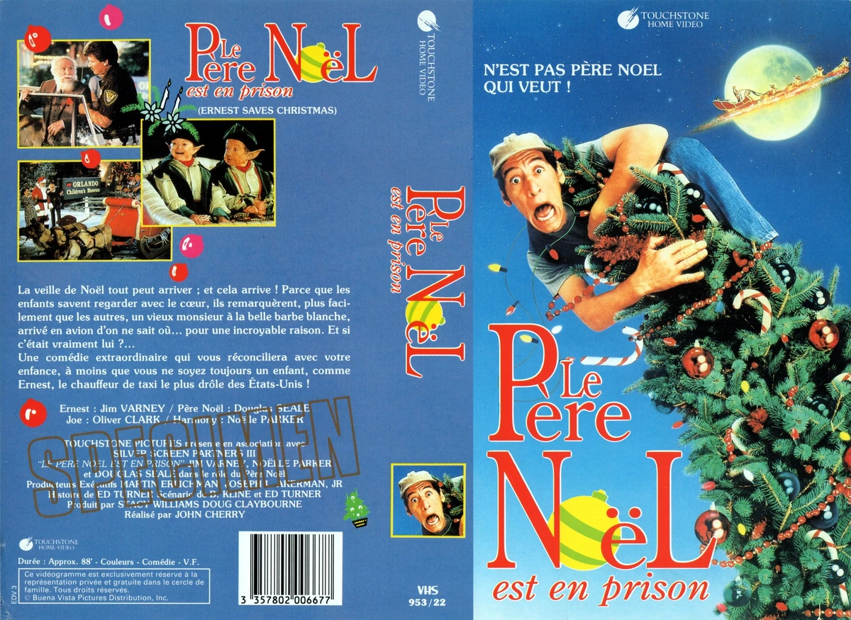 Touchstone Home Video (France) - Le père Noël est en prison (1990 ...