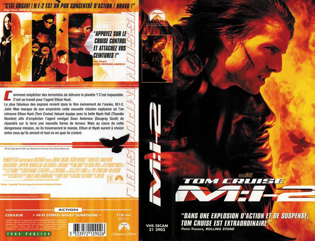 Paramount (France) - M:I-2 : Mission Impossible 2 (2001) (Vente) | Wiki ...