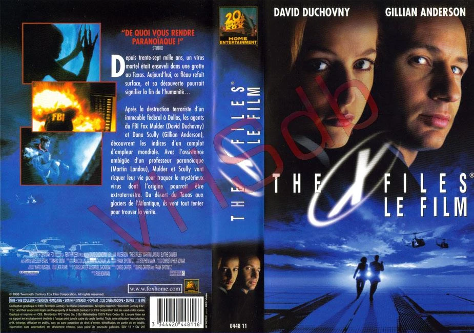 20th Century Fox (France) - The X-Files - le film (1999) (Location ...