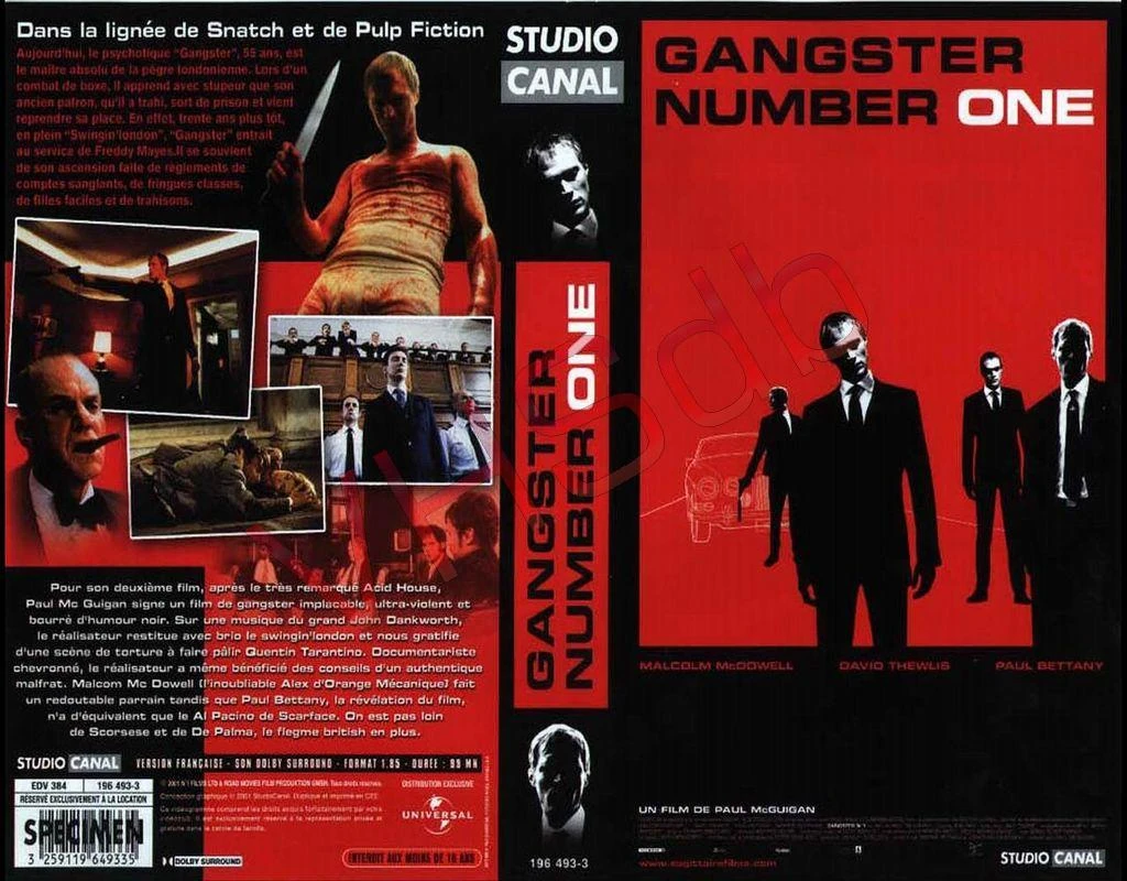 Studio Canal (France) - Gangster Number One (2001) (Location) | Wiki ...