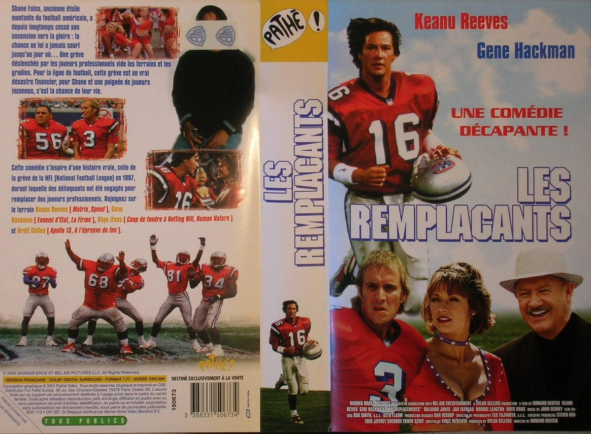 Pathé Vidéo (France) - Les remplaçants (2001) (Vente) | Wiki VHS | Fandom