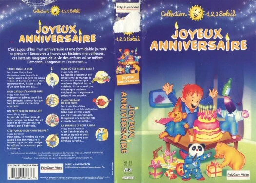 Polygram Video (France) - Joyeux anniversaire (1997) (Vente) | Wiki VHS | Fandom
