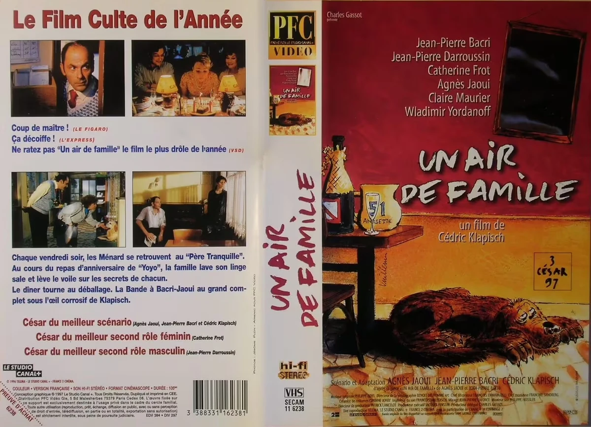 Le Studio Canal + (France) - Un air de famille (1997) (Location) | Wiki ...