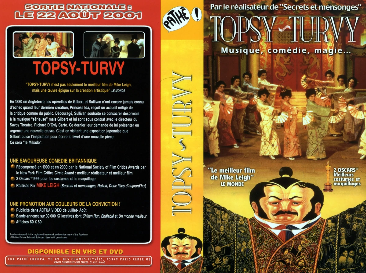 Pathé Vidéo (France) - Topsy-Turvy (2001) (Promo) | Wiki VHS | Fandom