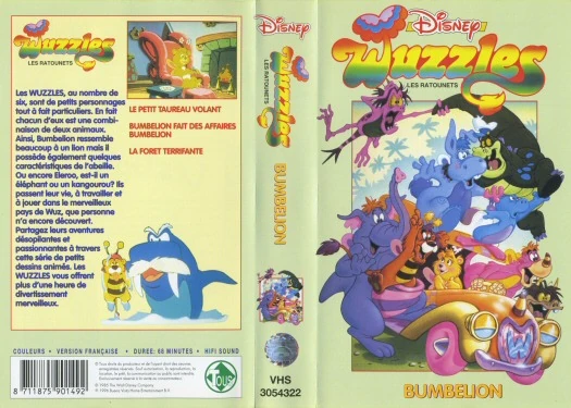 WDHV (Belgique) - Wuzzles, les ratounettes - Bourdonlion (1996) (Vente ...
