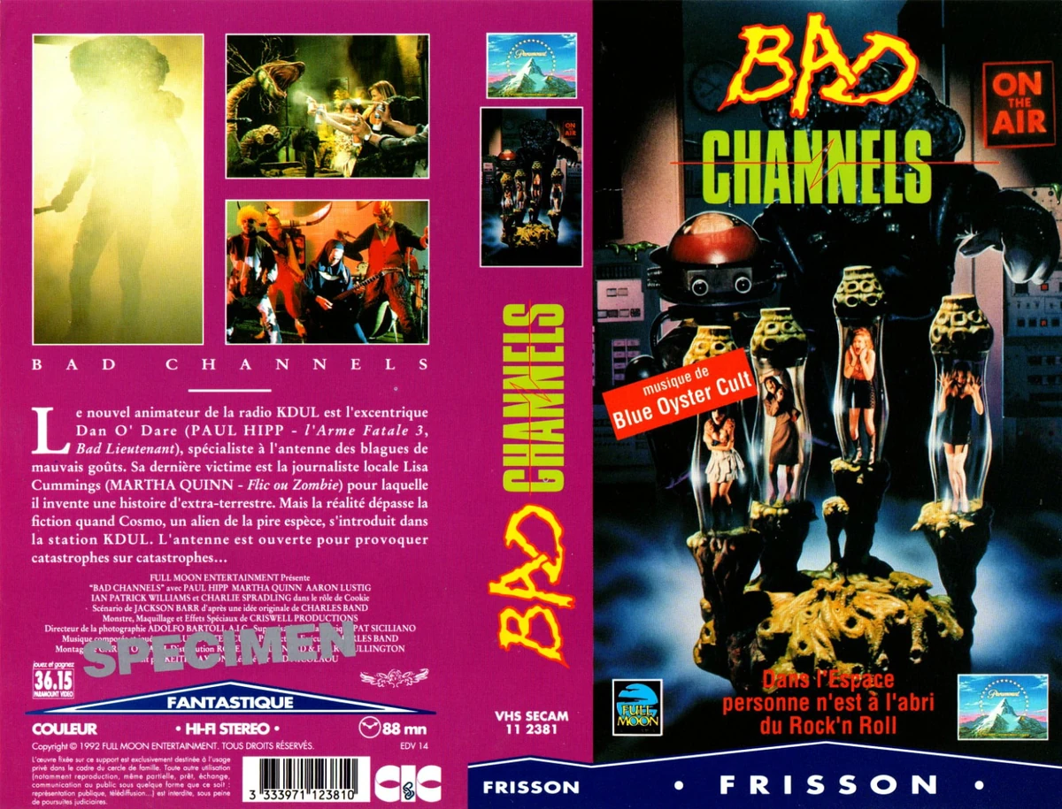 CIC/Paramount (France) - Bad Channels (1993) (Location) | Wiki VHS | Fandom