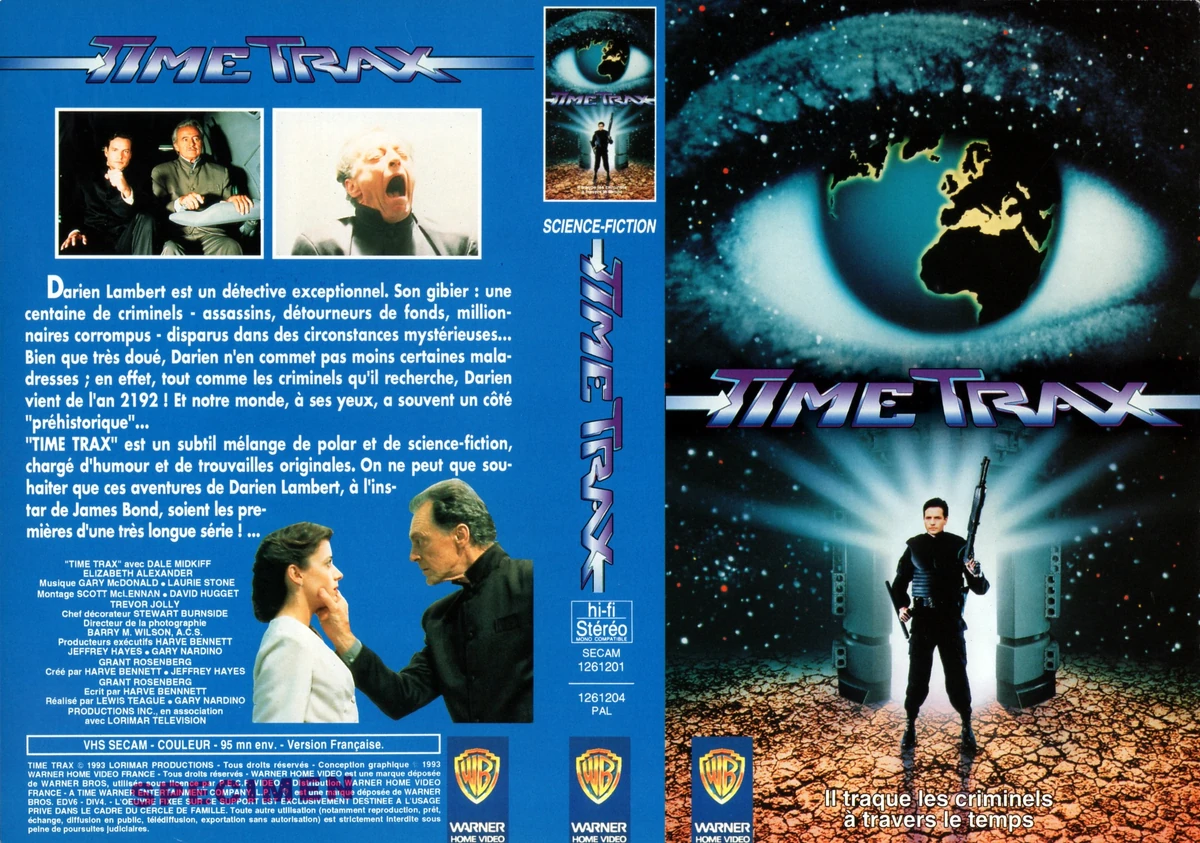 Warner Home Video (France) - Time Trax (1993) (Location) | Wiki VHS ...