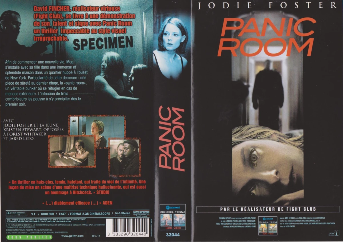 GCTHV (France) - Panic Room (2002) (Location) | Wiki VHS | Fandom