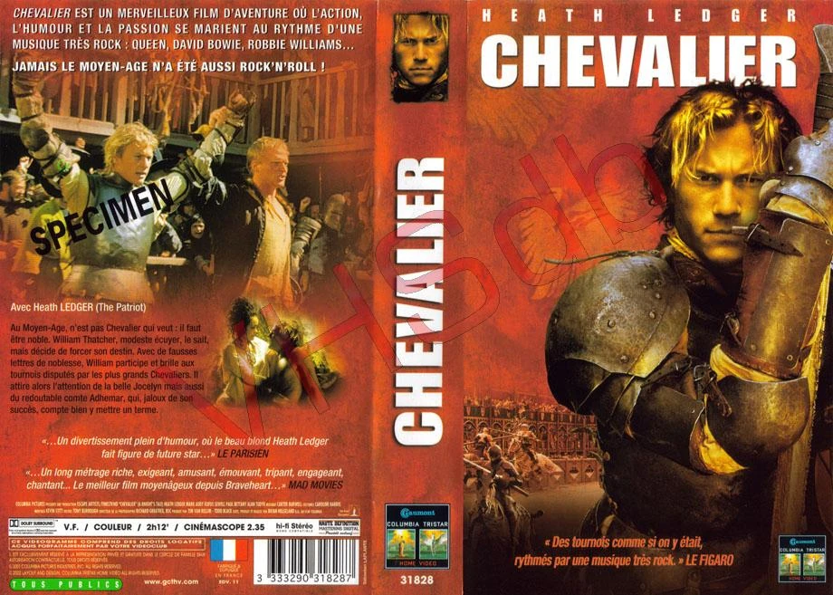 GCTHV (France) - Chevalier (2002) (Location) | Wiki VHS | Fandom