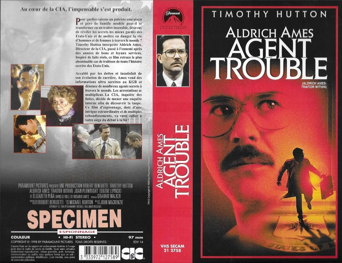 CIC/Paramount (France) - Aldrich Ames : Agent trouble (1999) (Location ...