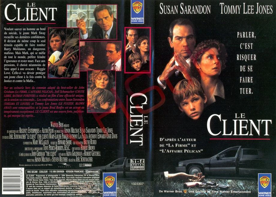 Warner Home Video (France) - Le client (1995) (Vente) | Wiki VHS | Fandom
