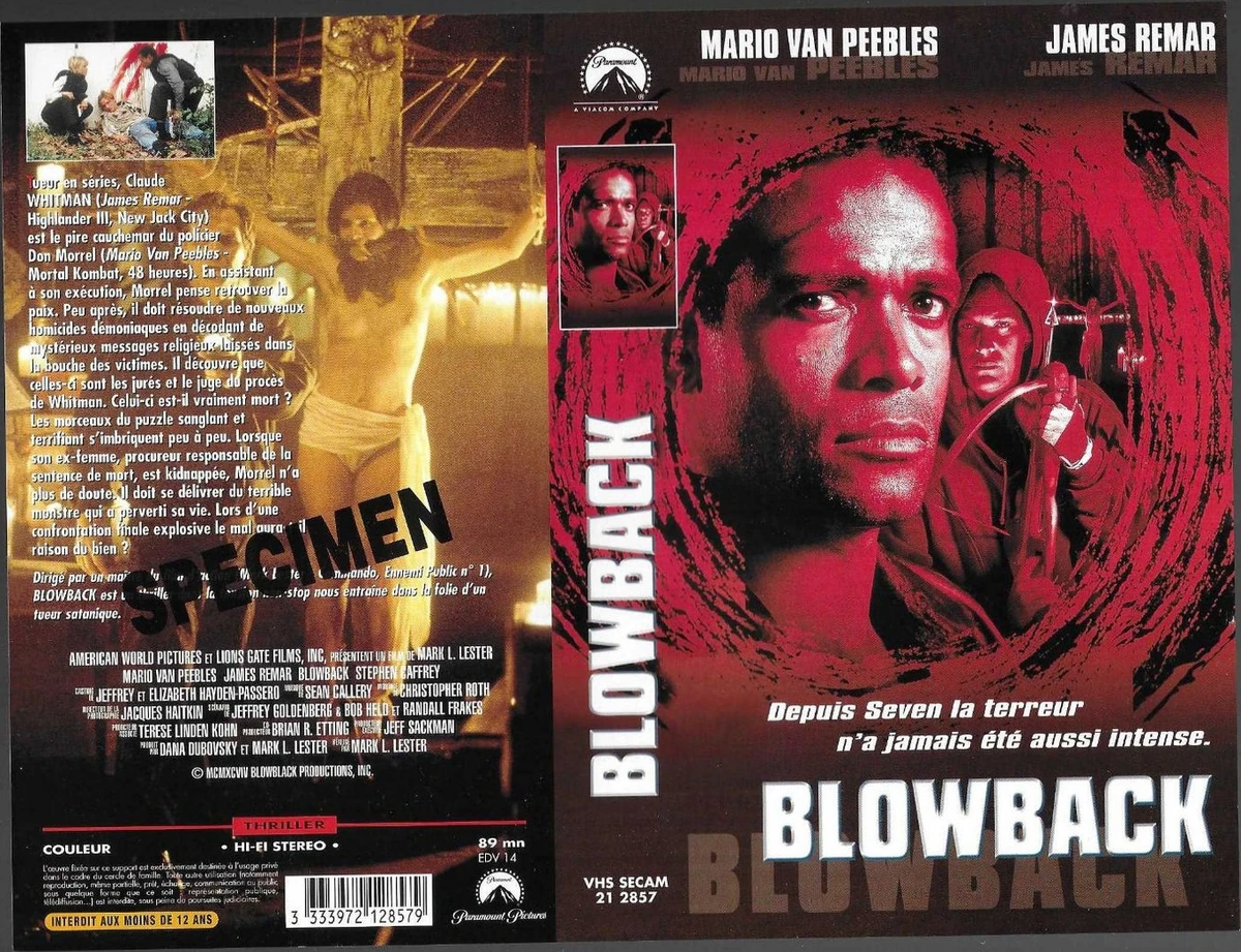 Paramount (France) - Blowback (2000) (Location) | Wiki VHS | Fandom