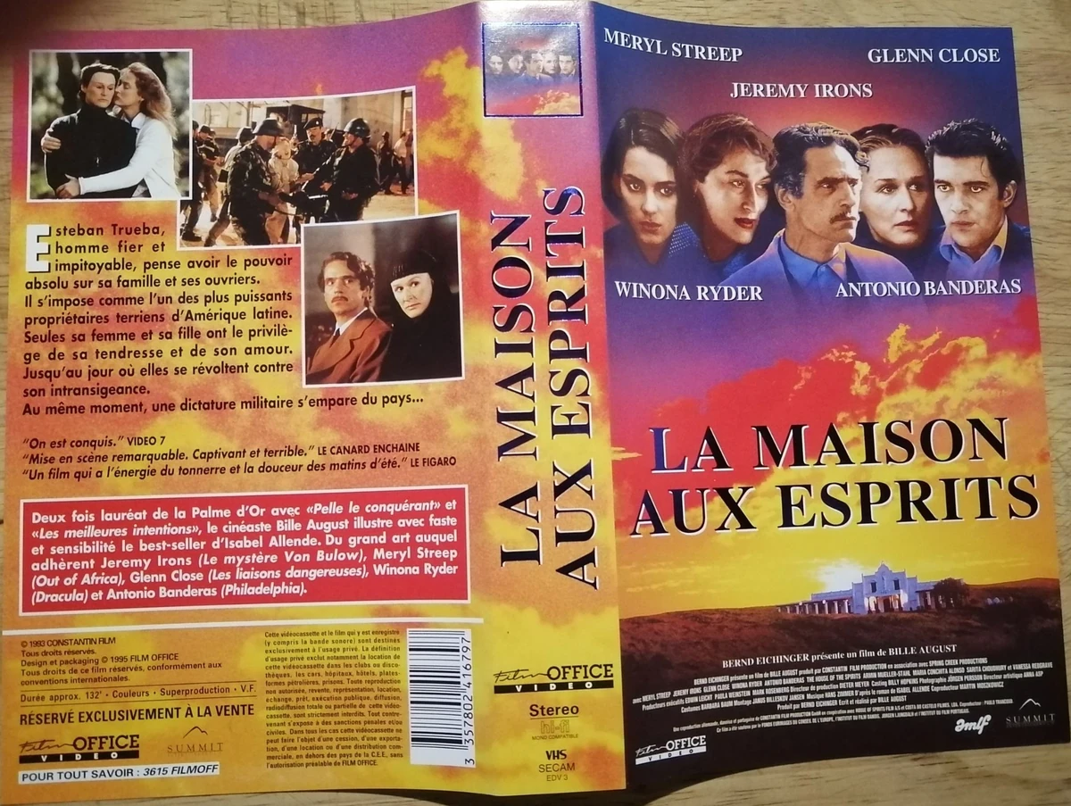 Film Office (France) - La maison aux esprits (1995) (Vente) | Wiki VHS | Fandom