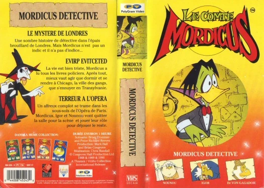 Polygram Video (France) - Le comte Mordicus : Mordicus détective (1992 ...