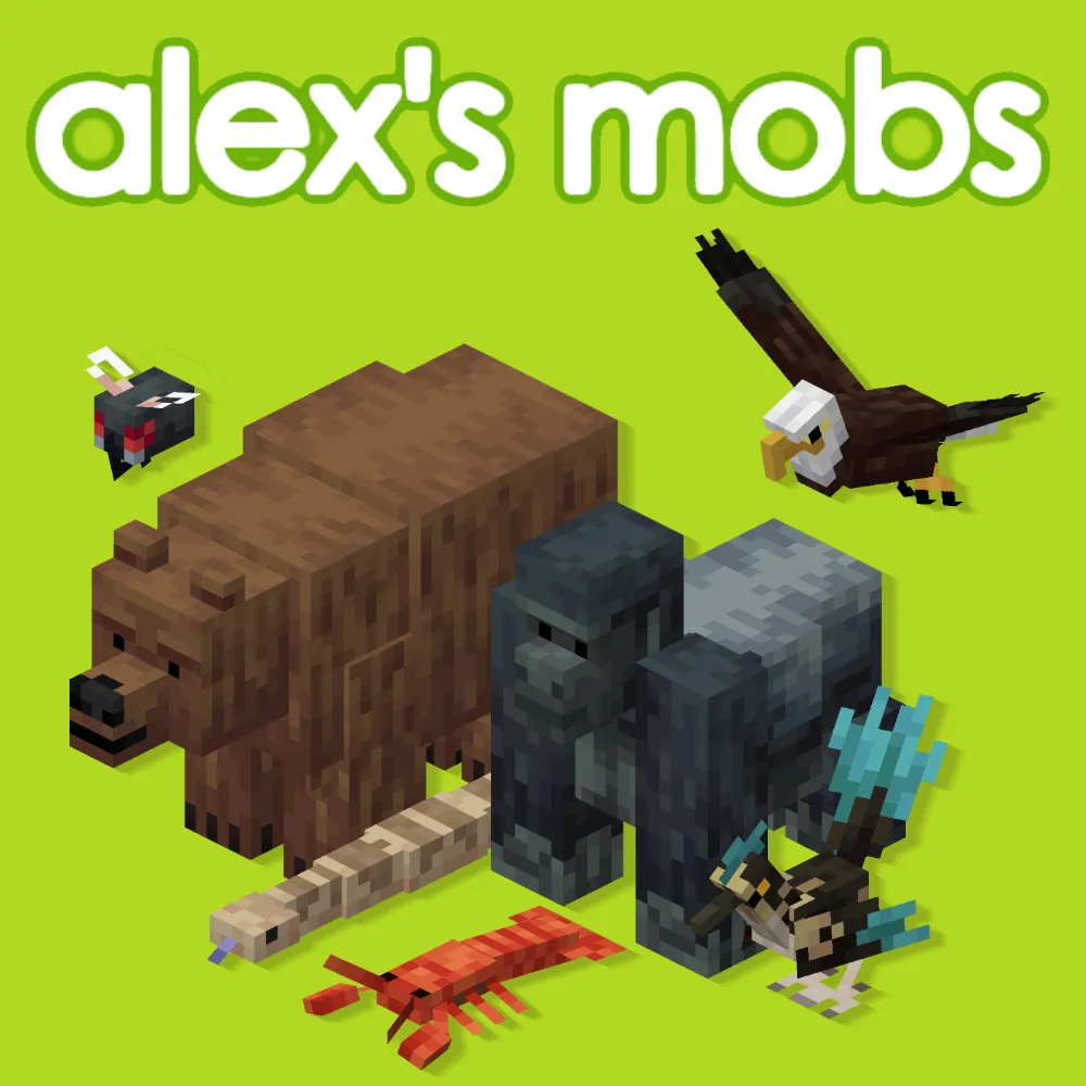 Alex's Mobs | Better Minecraft Mod Pack Wiki | Fandom