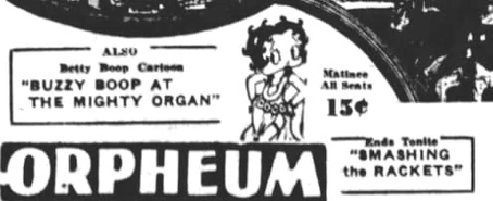 Buzzy Boop at the Concert Gallery | BETTY BOOP Wiki | Fandom