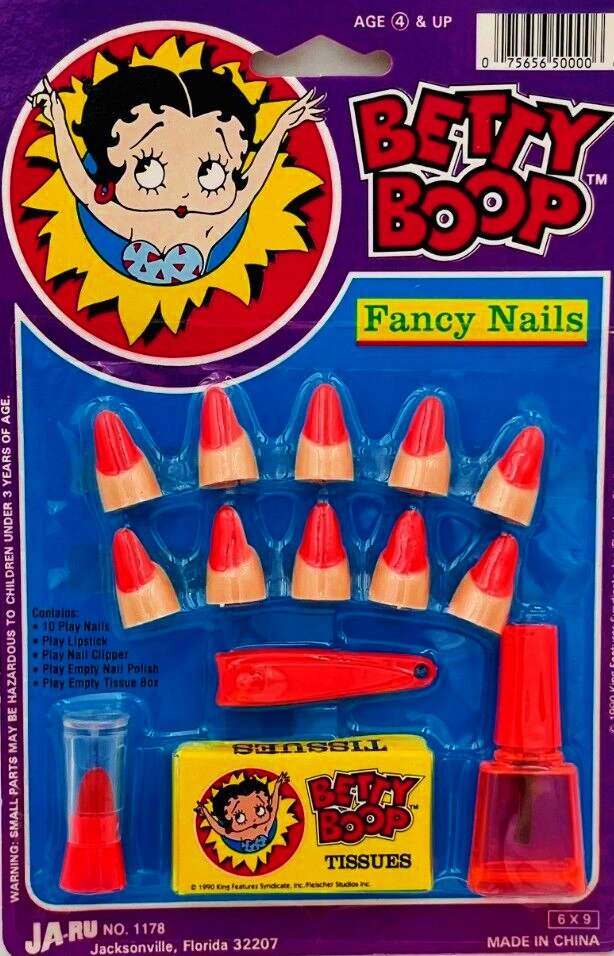 Betty Boop Fancy Nails | BETTY BOOP Wiki | Fandom