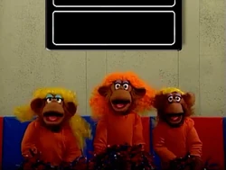 Monkey Cheerleaders | Between the Lions Wiki | Fandom