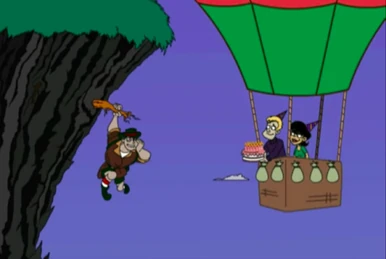 Pbs Kids Between The Lions Cliff Hanger