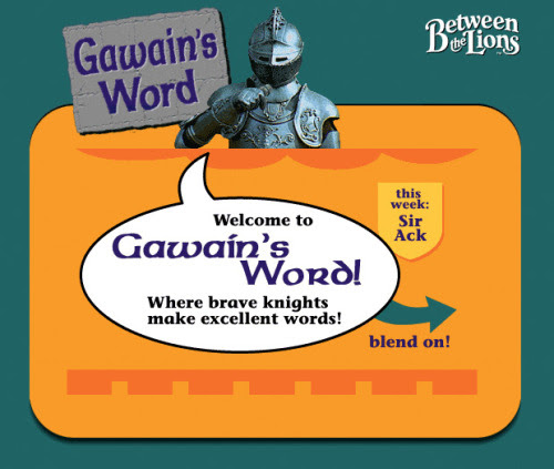 Gawain's Word (game) | Between the Lions Wiki | Fandom Gawain's Word (game) | Between the Lions Wiki | Fandom