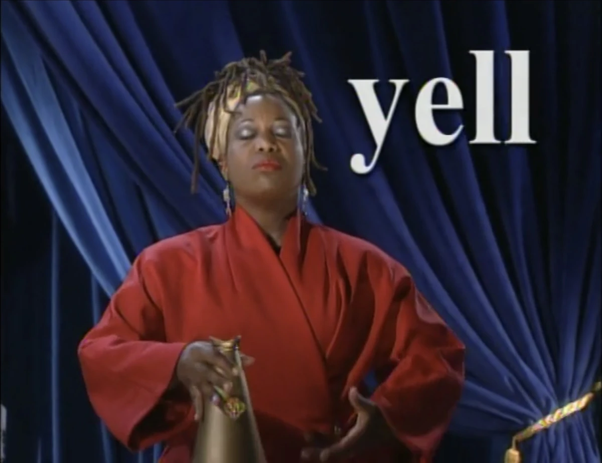 Dr. Bertice Berry: Yell | Between the Lions Wiki | Fandom