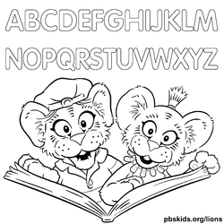 pbs coloring book