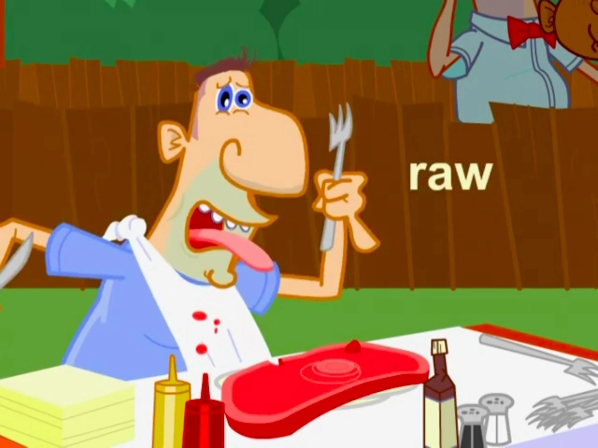 Raw, Cooked | Between the Lions Wiki | Fandom