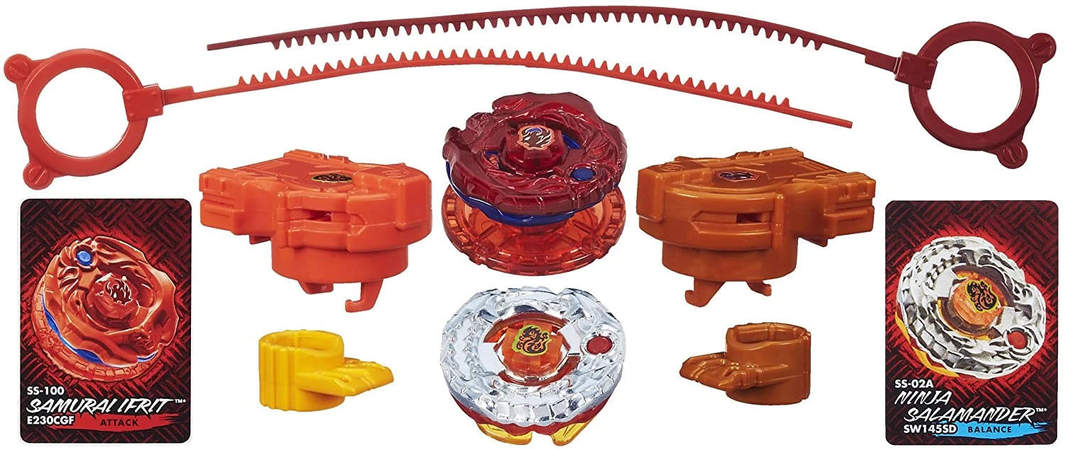 Beyblade Shogun Steel Ninja Salamander Vs Samurai Ifraid
