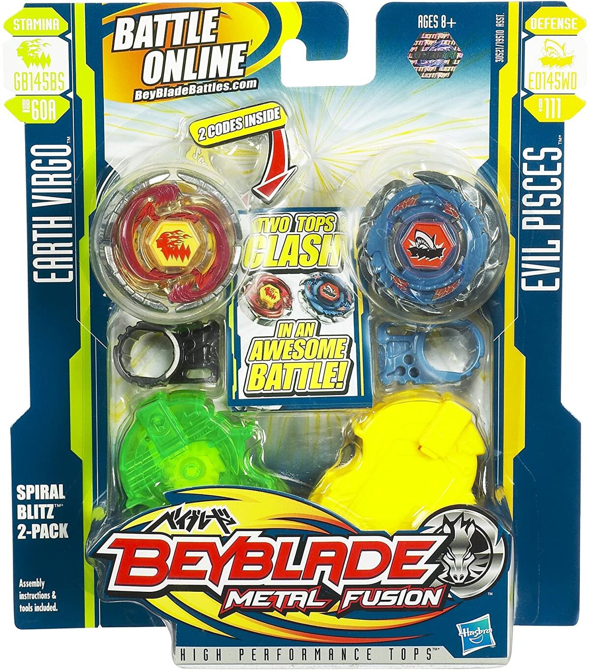 Spiral Blitz 2-Pack | Beyblade Wiki | Fandom Spiral Blitz 2-Pack | Beyblade Wiki | Fandom