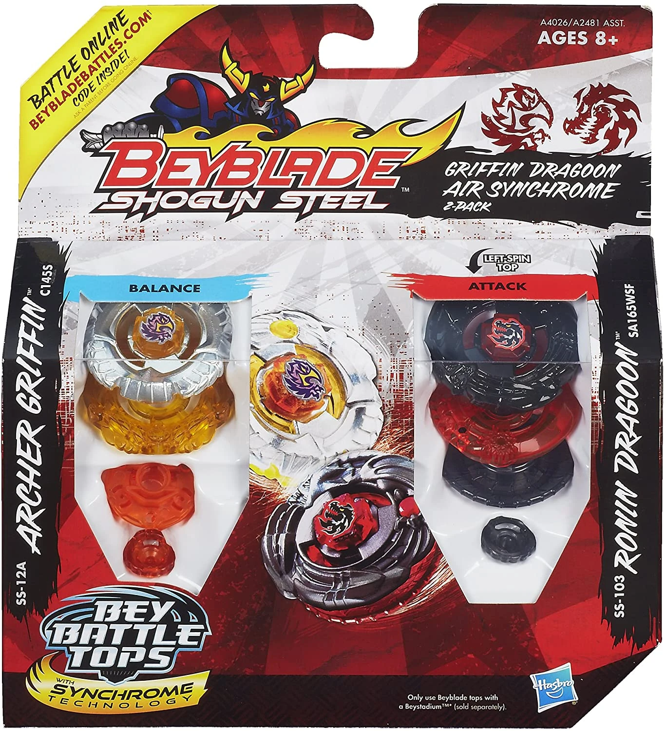 Beyblade Shogun Steel Archer Wyvern