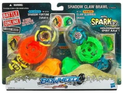 Shadow Claw Brawl 2-Pack | Beyblade Wiki | Fandom