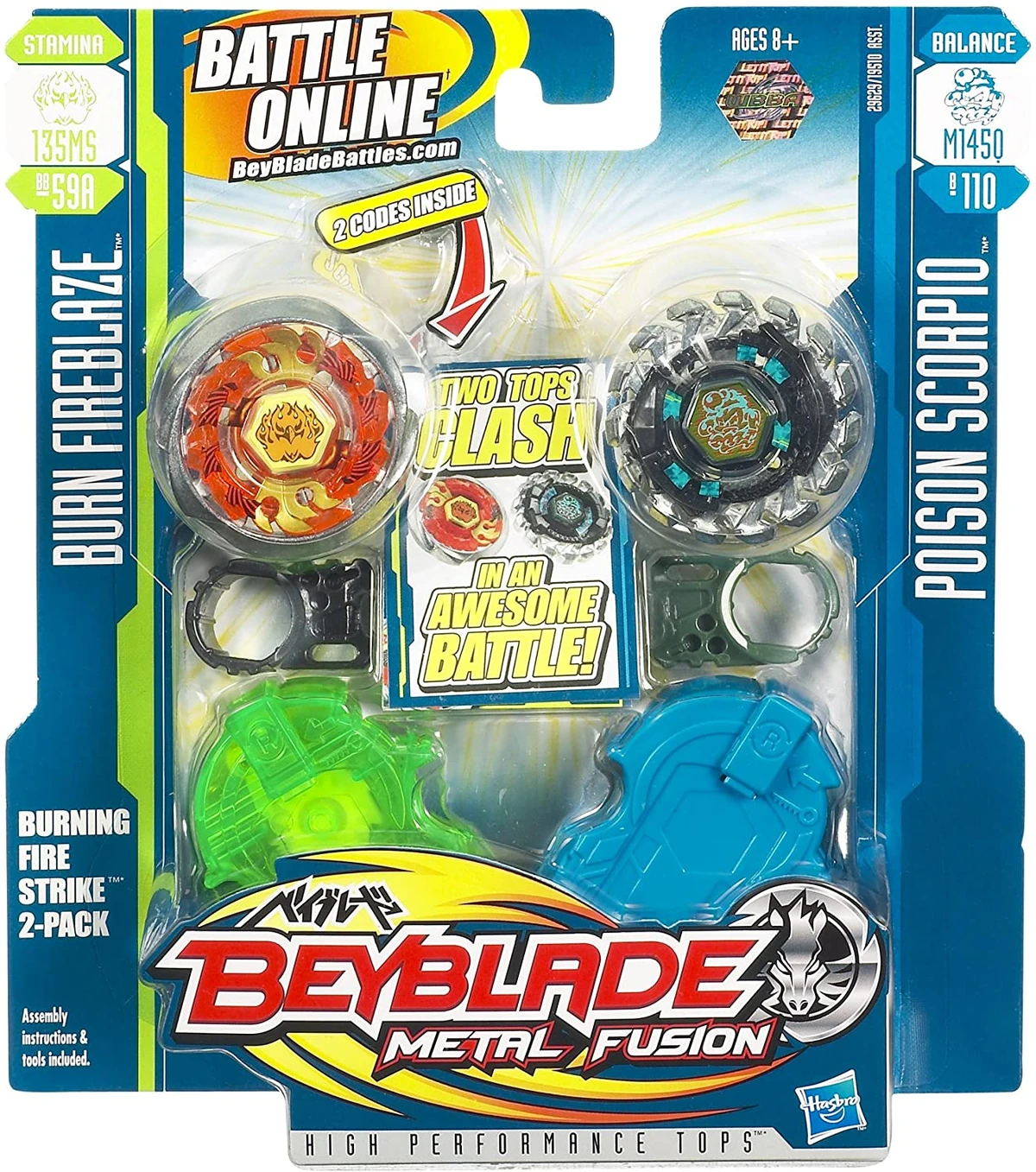 Burning Fire Strike 2-Pack | Beyblade Wiki | Fandom