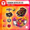 Venom Devolos D5 Vanguard Bullet I-H | Beyblade Wiki | Fandom