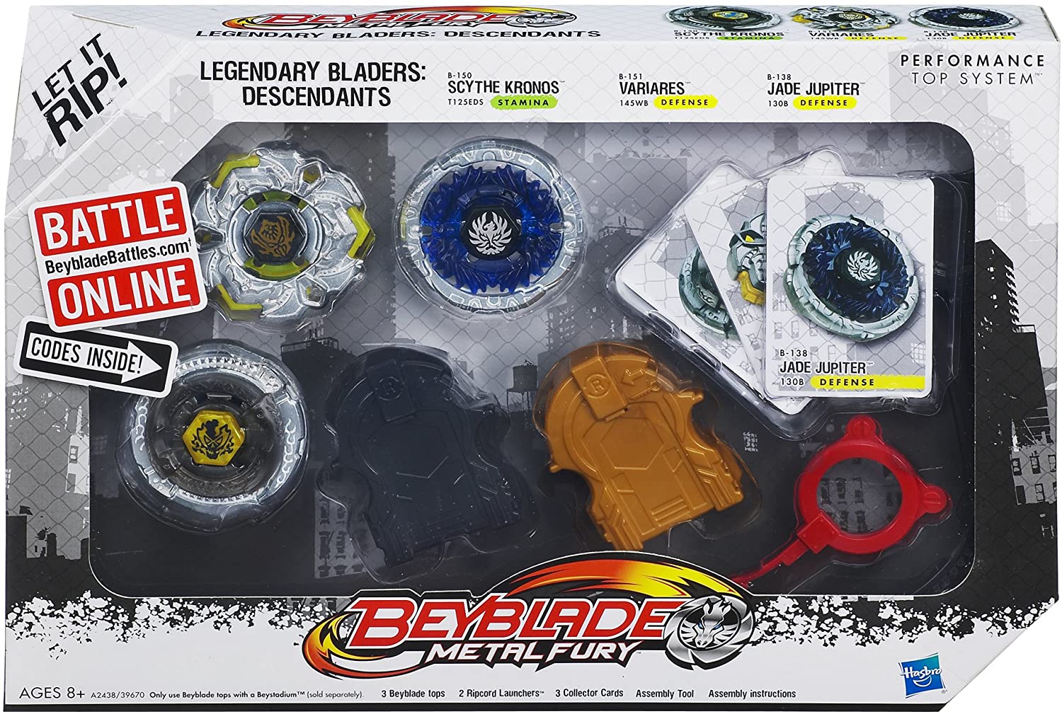 Beyblade Legendary Bladers Set