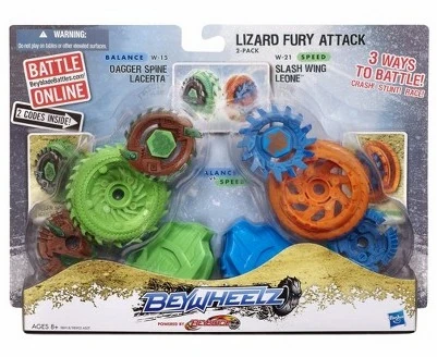 Lizard Fury Attack 2-Pack | Beyblade Wiki | Fandom