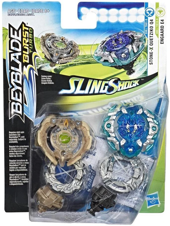 Orb Engaard E4 and Stone-X Quill Quetziko Q4 Dual Pack | Beyblade Wiki ...