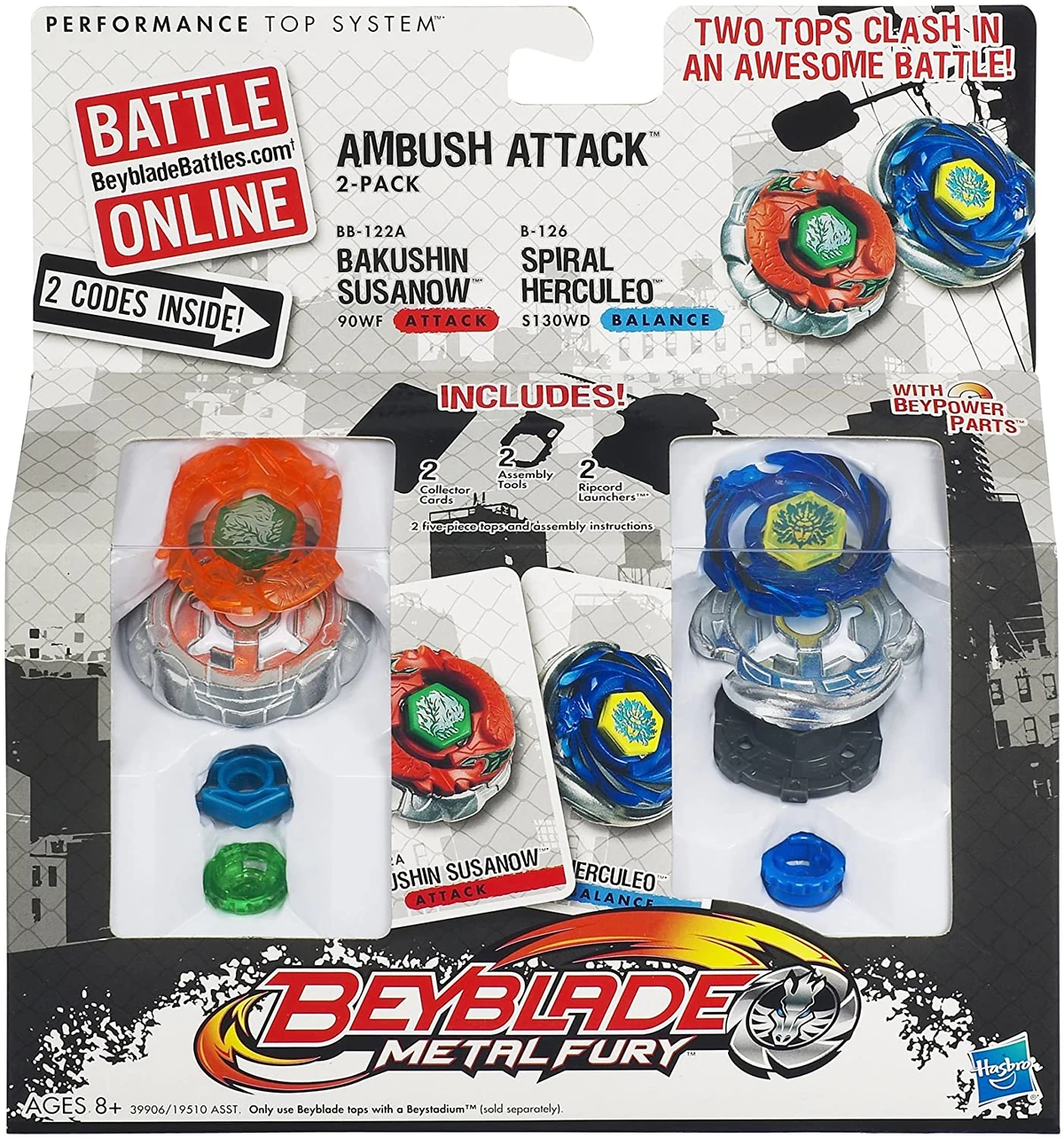 Ambush Attack 2-Pack | Beyblade Wiki | Fandom
