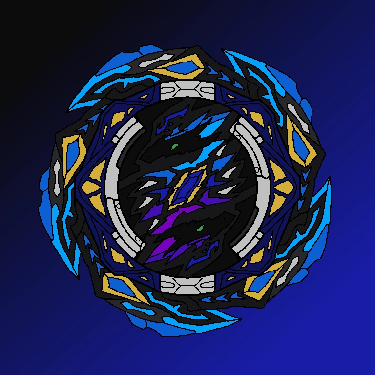 Blacklight Edasich Karma Level'-8H | Beyblade Fanon Wiki | Fandom
