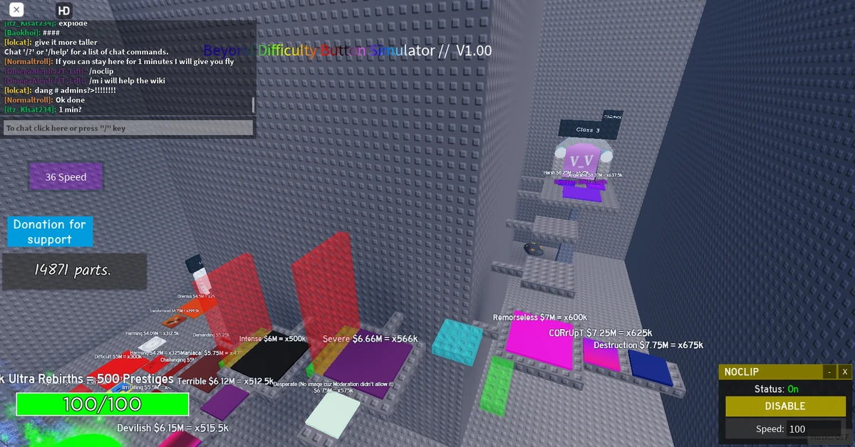 Class 2 | Beyond Difficulty Button Simulator Wiki | Fandom