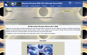 History of Beyond Universe Wiki | Beyond Universe Wiki | Fandom