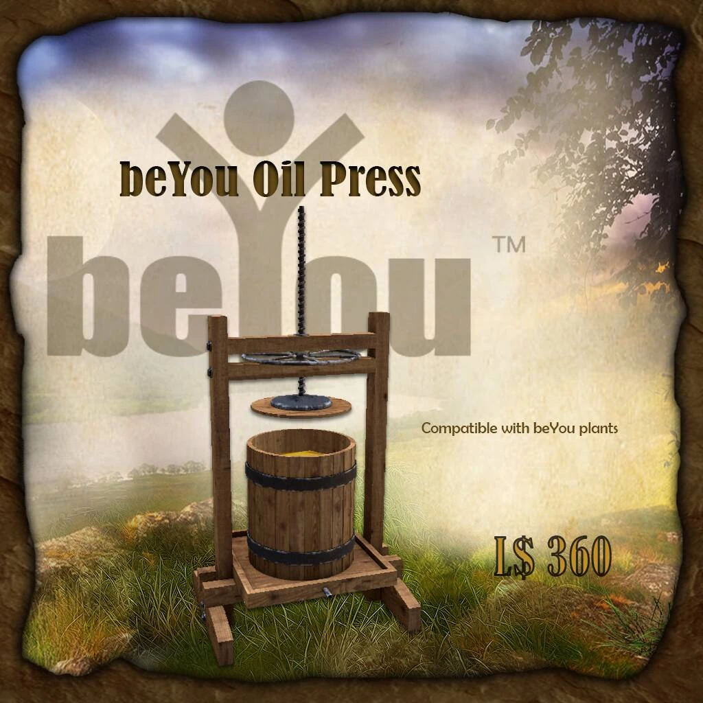 Crafting -- Oil Press | BeYou World Wiki | Fandom
