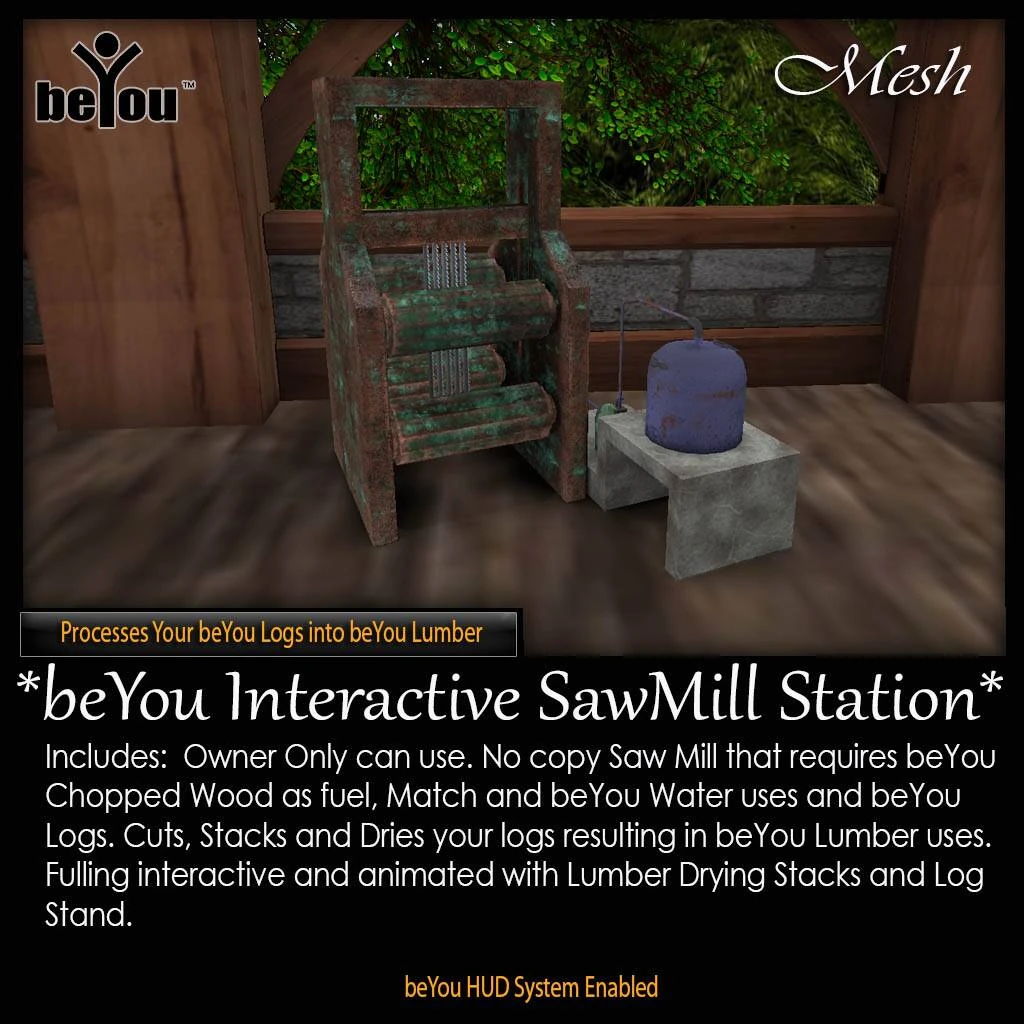 Crafting -- beYou SawMill | BeYou World Wiki | Fandom