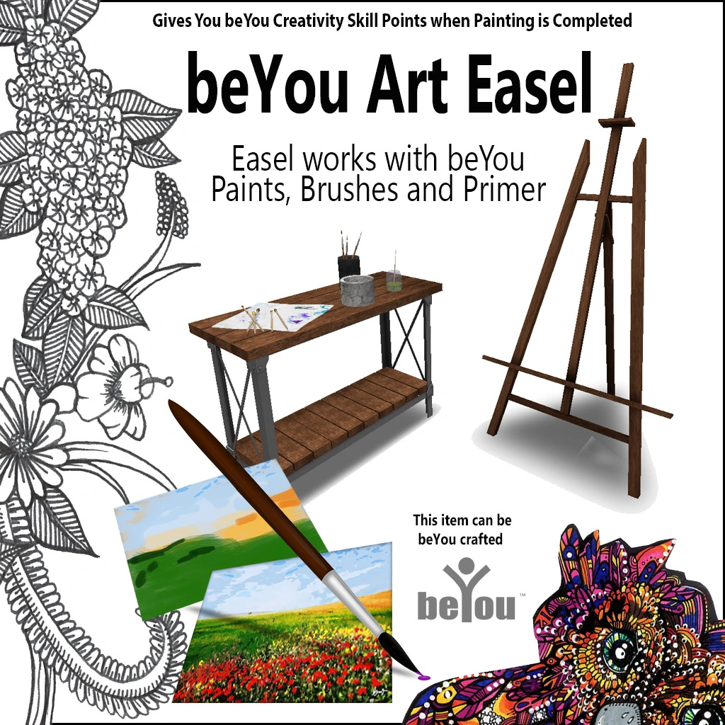 Crafting -- Painting Easel | BeYou World Wiki | Fandom