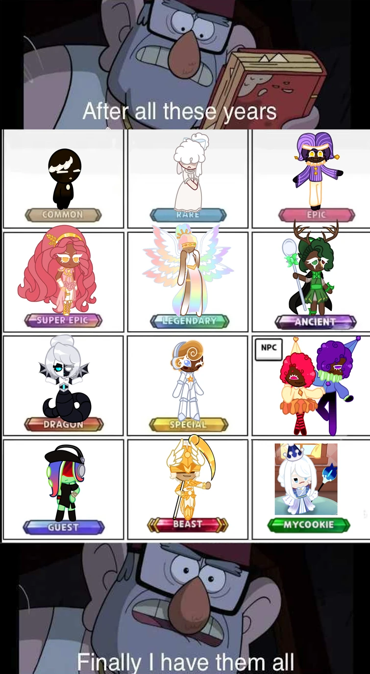 Finally, I have them all... | Fandom