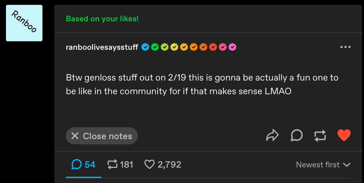 RANBOO ANNOUNCES GENLOSS WILL BE RELEASED ON THE 19TH!!! | Fandom