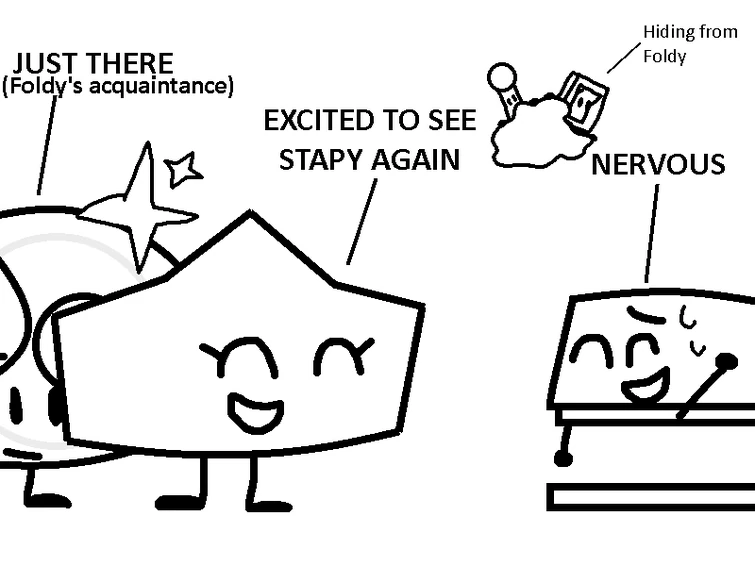 ULTRASILLY (Foldy and Stapy reuniting art thing) | Fandom